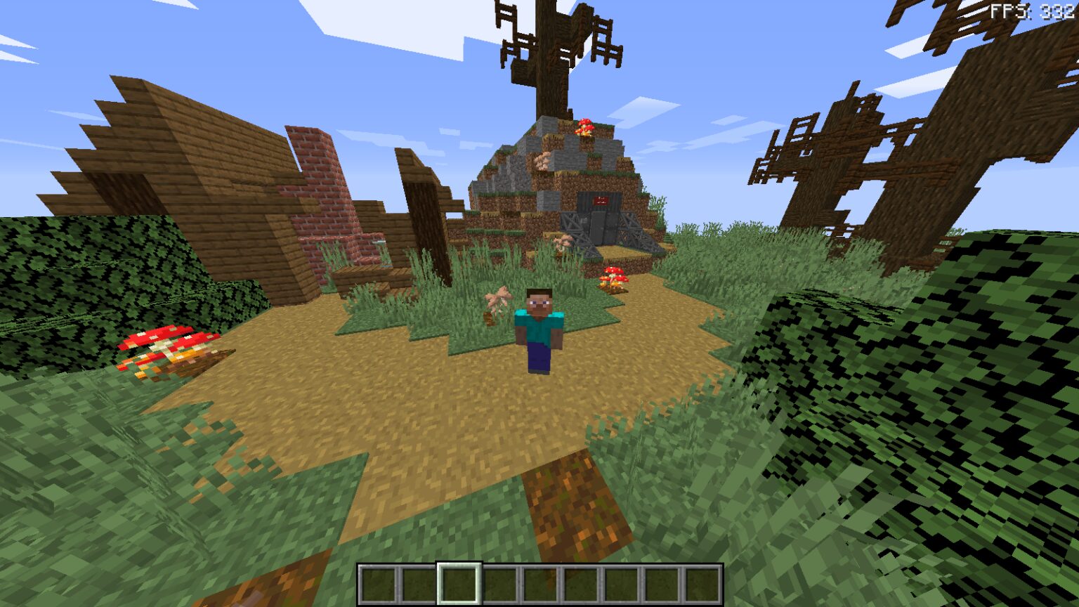 Заброшенный небоскрёб Zeeman в Minecraft: