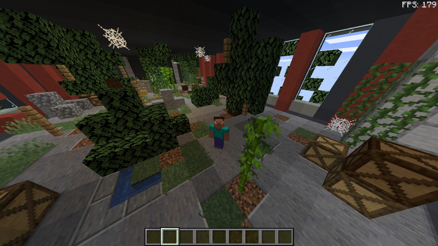 Заброшенный небоскрёб Zeeman в Minecraft: