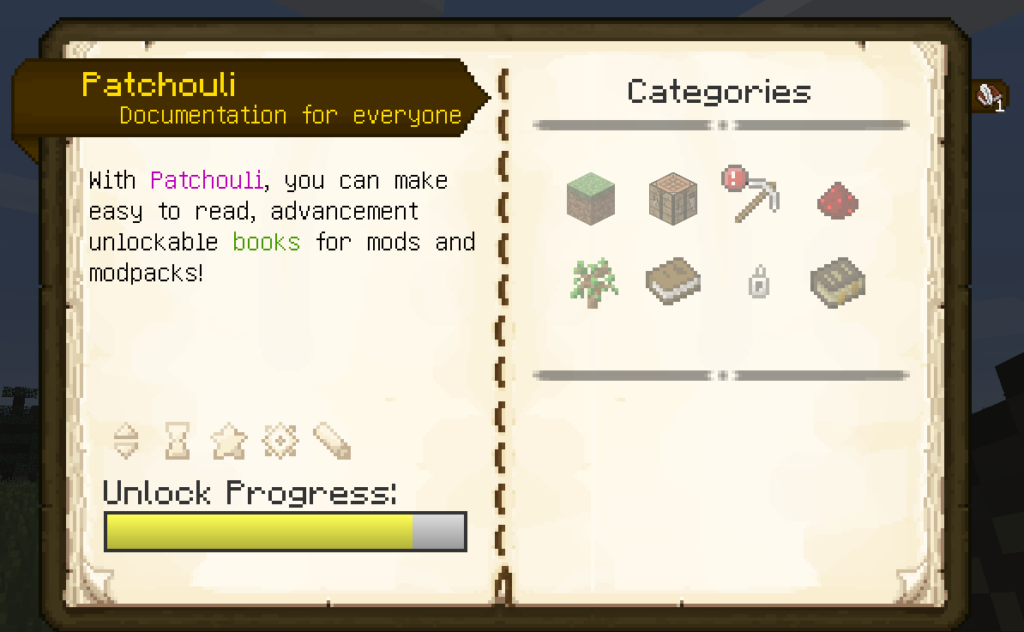 Patchouli Mod для Minecraft: Создание Гайдов и Книг