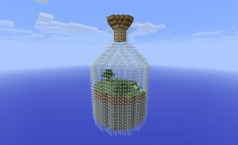 Скачать карту World in a Jar для Minecraft 1.20.5/1.19.4/1.18.2/1.17.1 ...