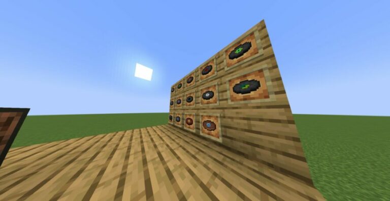 Кастомные пластинки для Minecraft